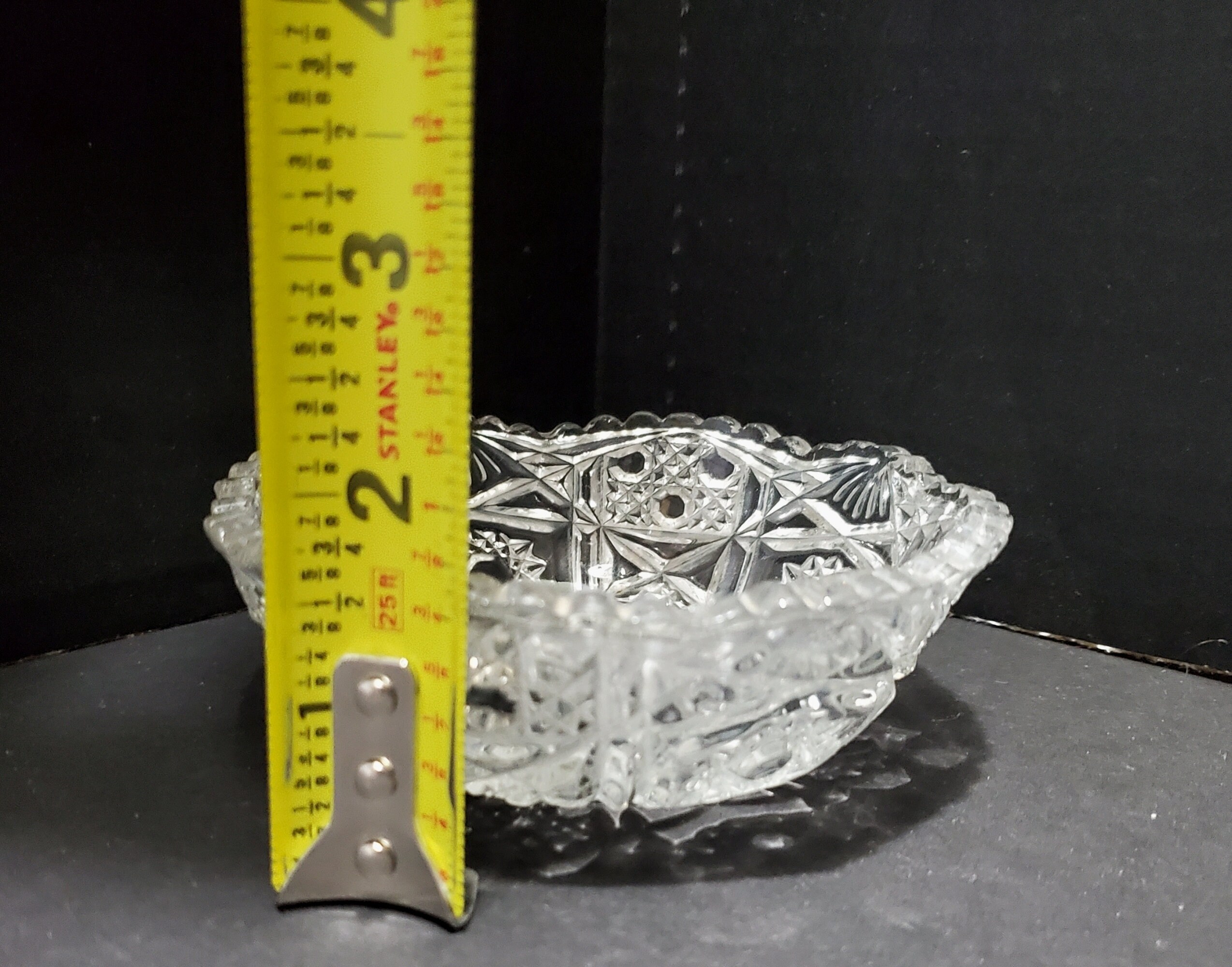 Vintage EAPG Daisy & Button / Hobstar / Fan / Pressed Glass - Etsy