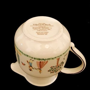 5" Villeroy & Boch "american Sampler" Milk Pitcher / Luxembourg - Etsy
