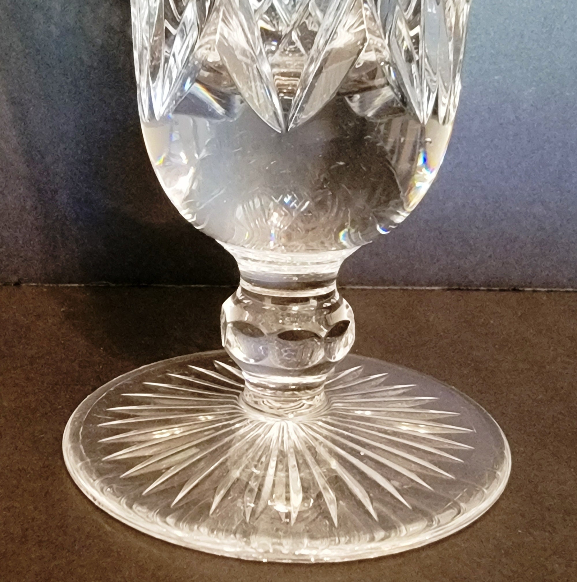 7-3/4" Heritage Irish Crystal "cathedral Suite" Vase / Rare!!! - Etsy