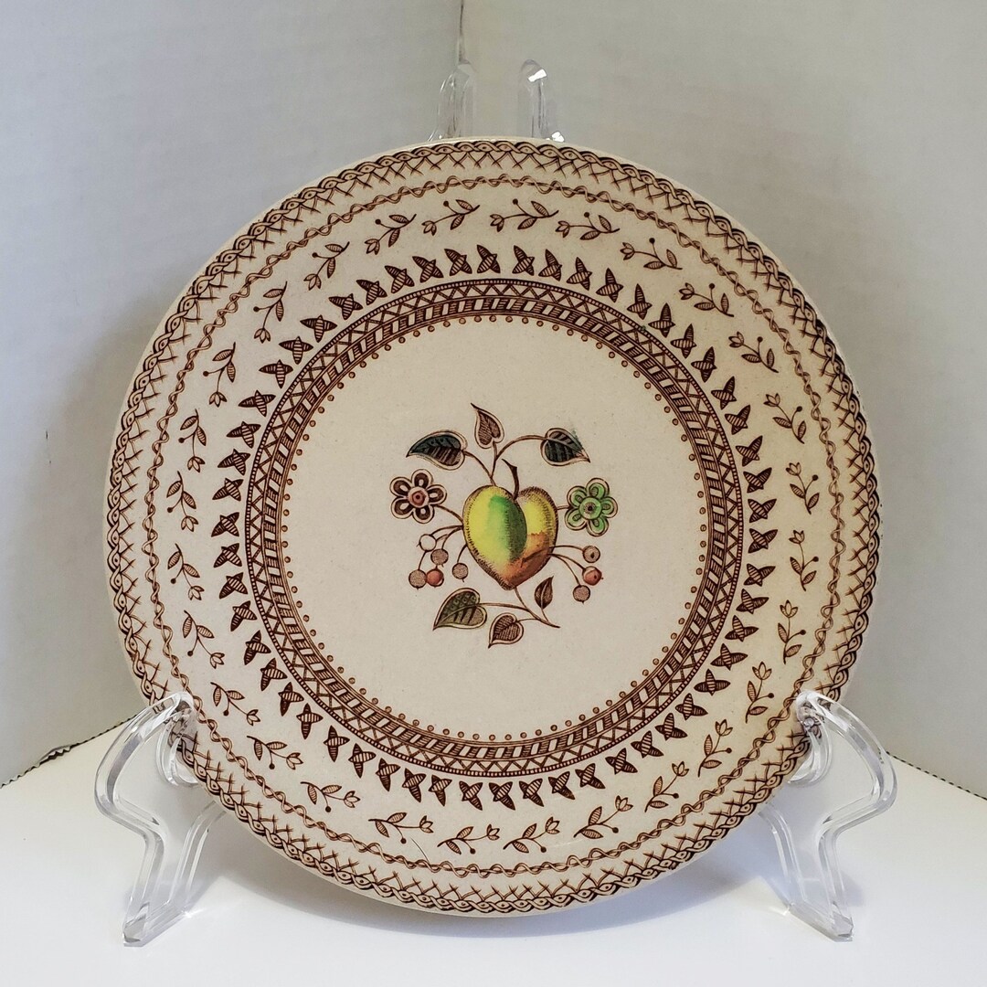 Johnson Bros. Old Granite "fruit Sampler" Bread and Butter Plate ...