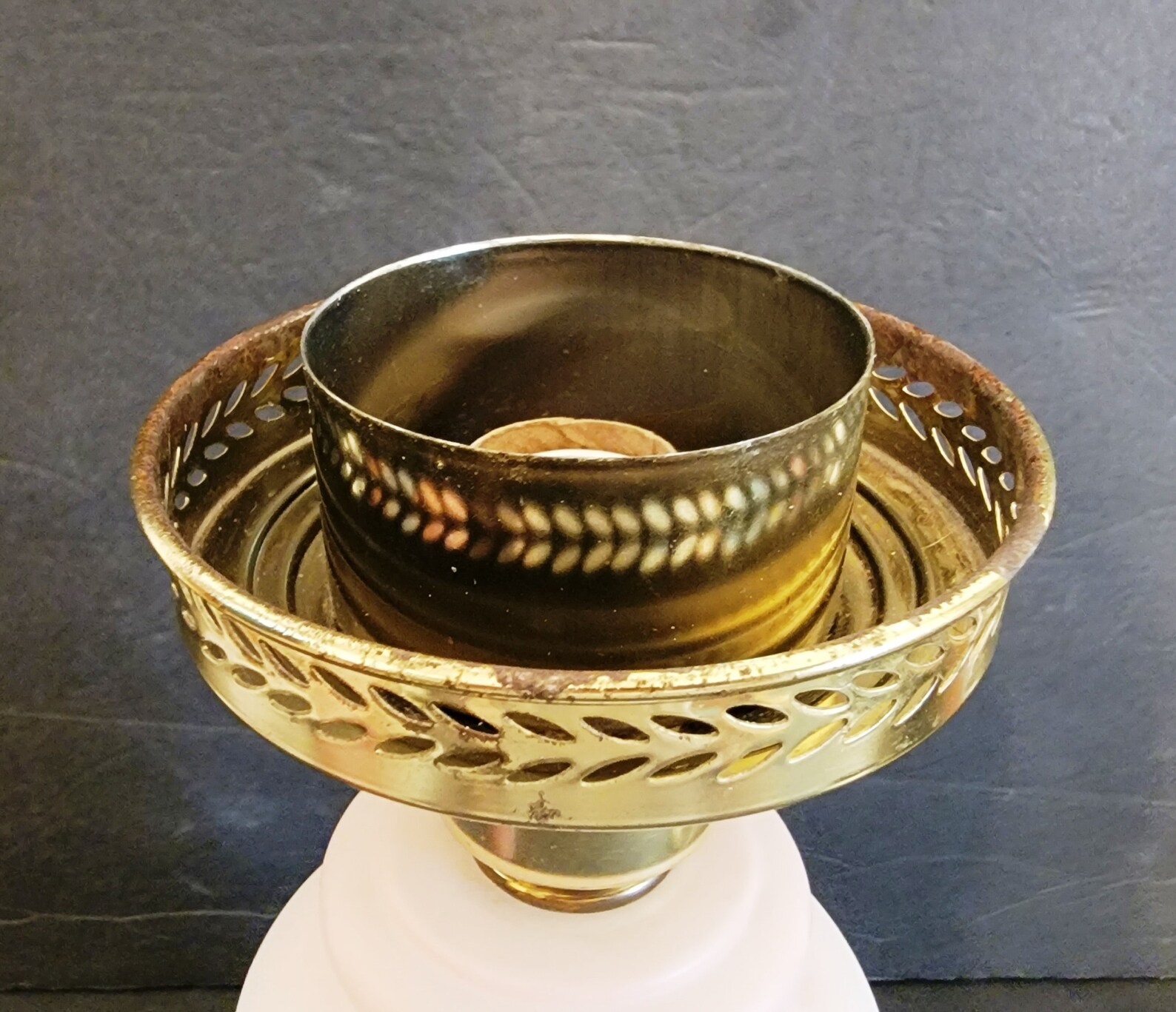 Pink Floral Satin Cased Glass Fenton Table Lamp / Brass Base - Etsy