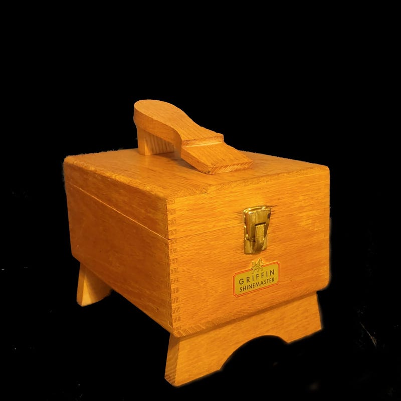 Shoe Shine Box - Etsy