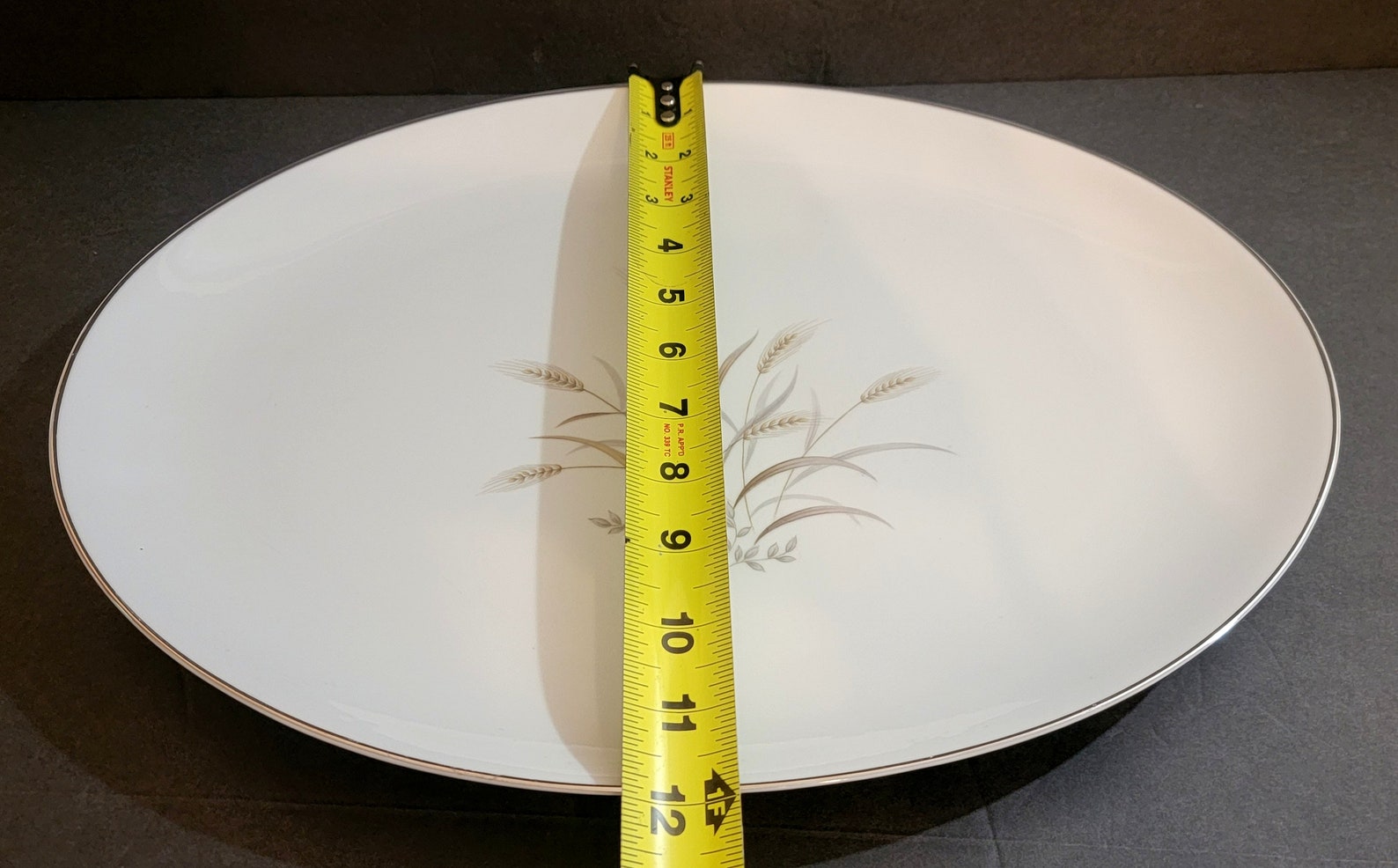 16 Sone China harvest Wheat Pattern Oval - Etsy