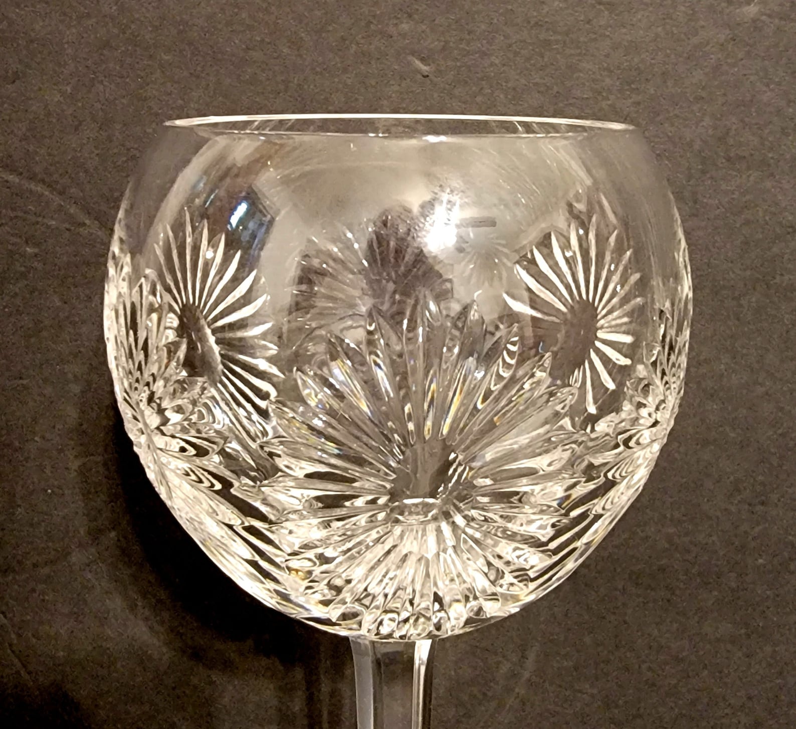 Waterford Millennium "health" Balloon Goblets (pair) / Signed Sean O ...