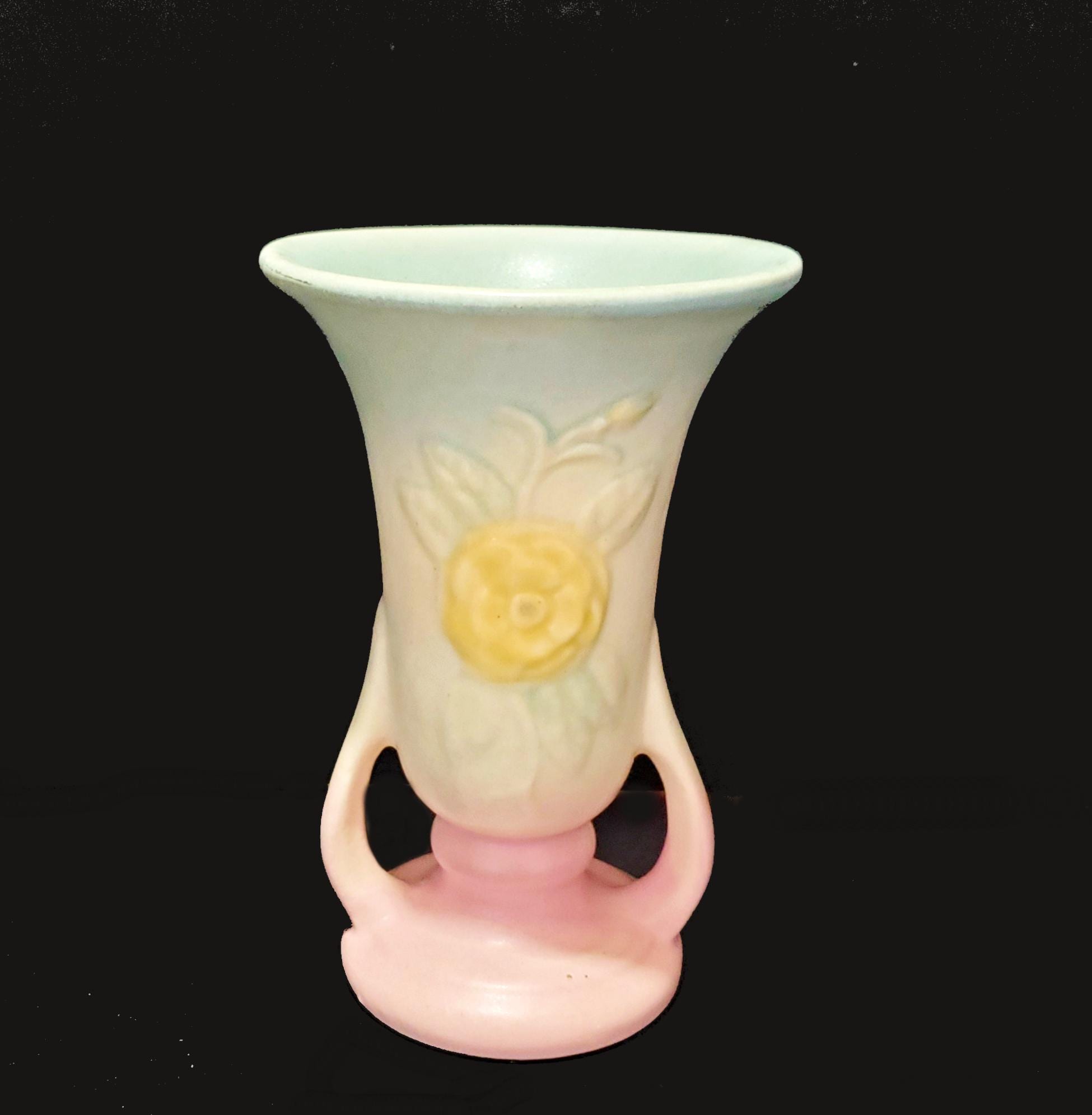 Hull Pottery 5-1/8" "open Rose" Planter Vase / # 130 / 1940's - Etsy
