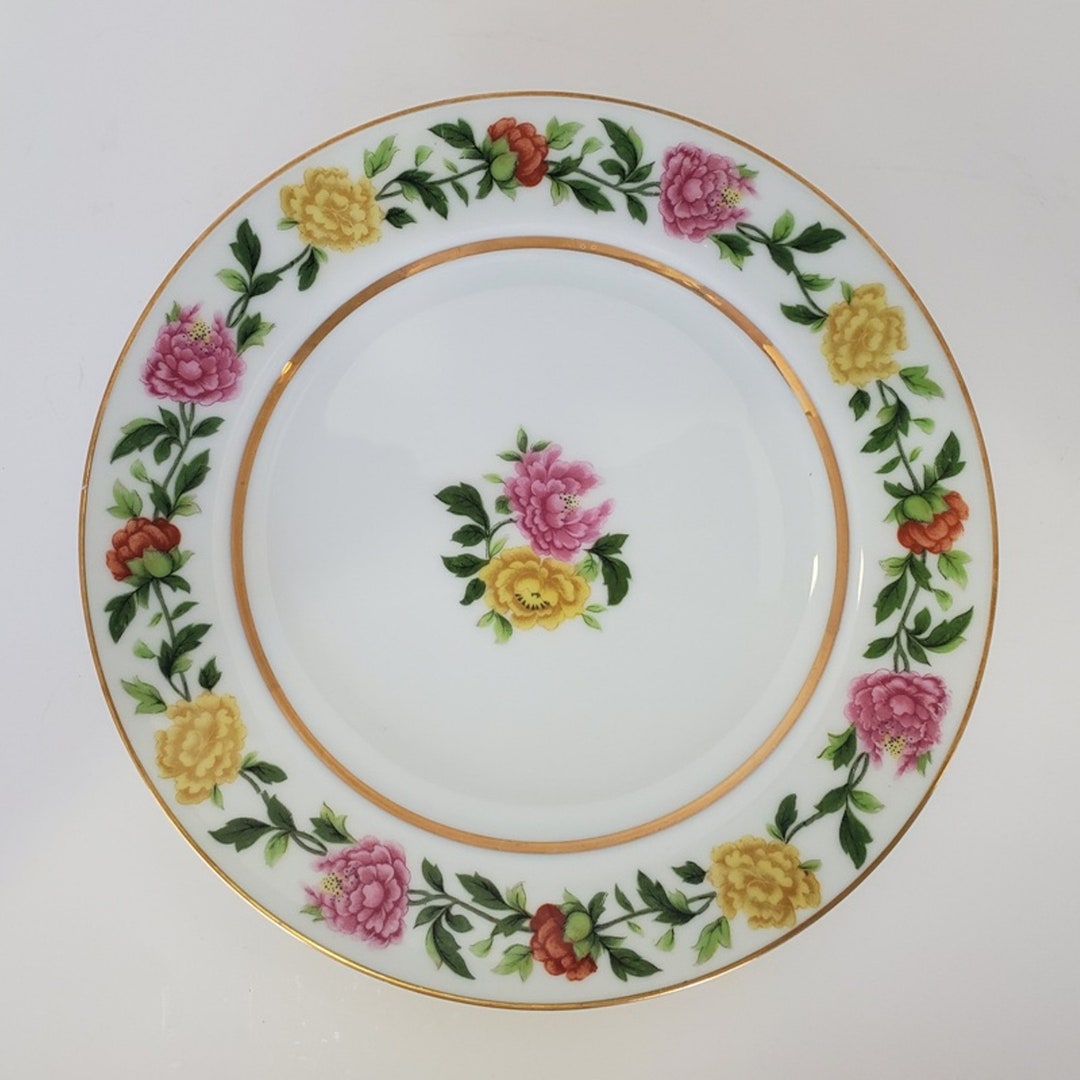Four (4) Mikado China "patio" Salad Plates / Occupied Japan - Etsy