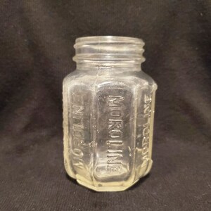 Vintage Embossed Moroline Petroleum Jelly Jar - Etsy