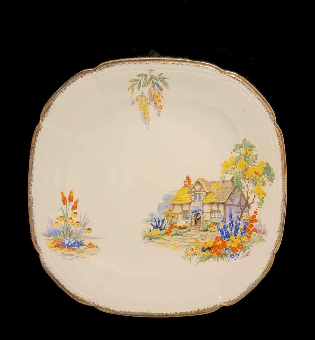 8-3/4" Alfred Meakin "homestead" Salad Plate / England - Etsy