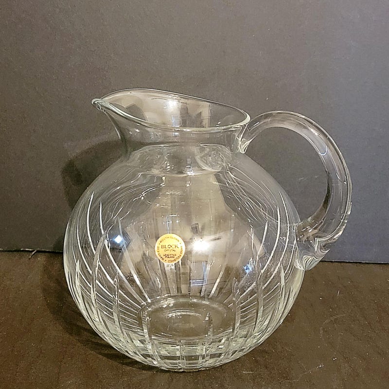 Crystal Pitcher - Etsy