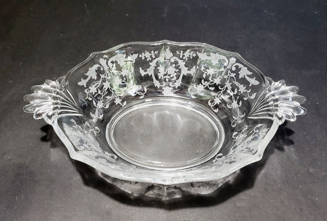 Fostoria Navarre / Baroque Shape / 8-1/4" Oval Sauce Boat - Etsy