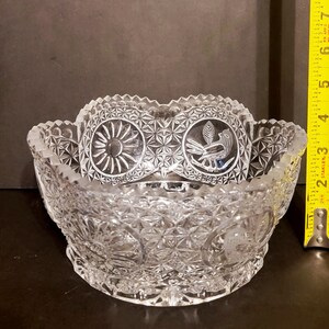 8" Hofbauer "byrdes" Collection Crystal Bowl / Germany - Etsy