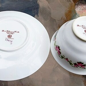 George Jones & Sons / Davis Collamore / Cup and Saucer Set / Pattern ...