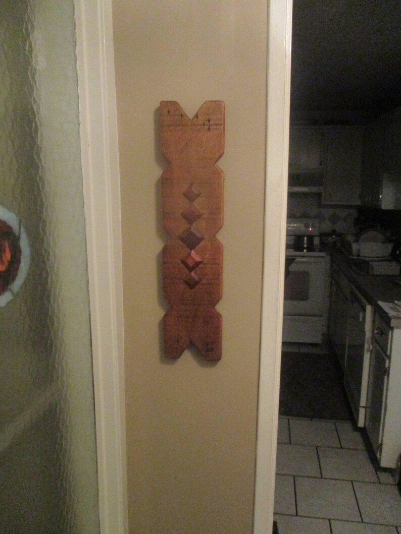 Handmade Rustic Tribal/native Inspired Wall Hanging, Southwest, Cabin ...