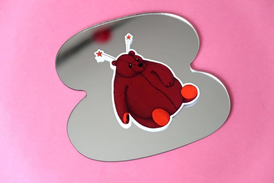 Djungelskog Sticker, IKEA Bear Meme, Skog - Etsy