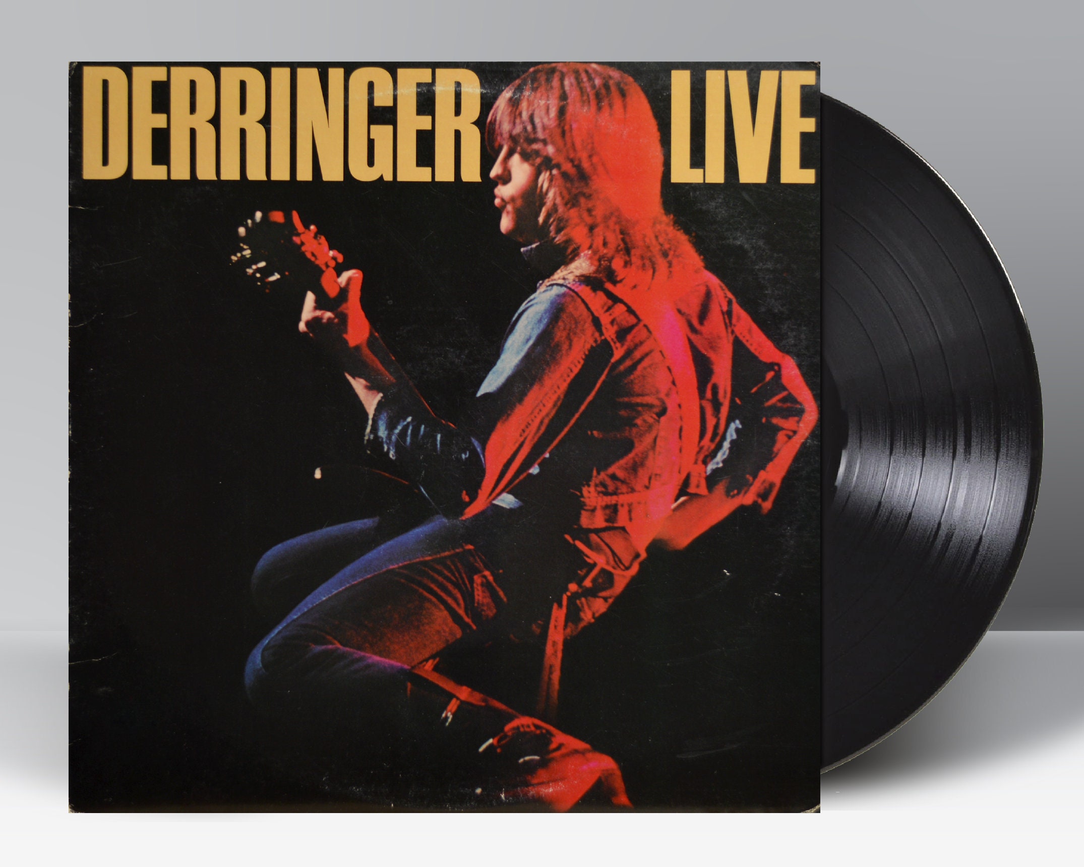 RICK DERRINGER derringer Live Vinyl Record - Etsy