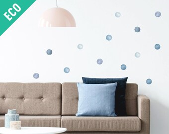 Navy Blue Polka Dot | Etsy