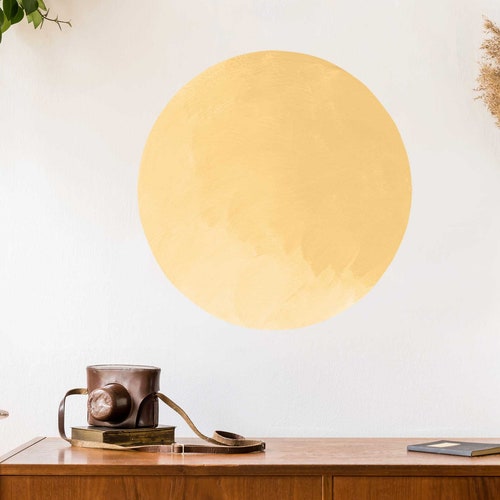 Moon Phases Abstract Wall Decals Plastic-free Wall Sticker | Etsy