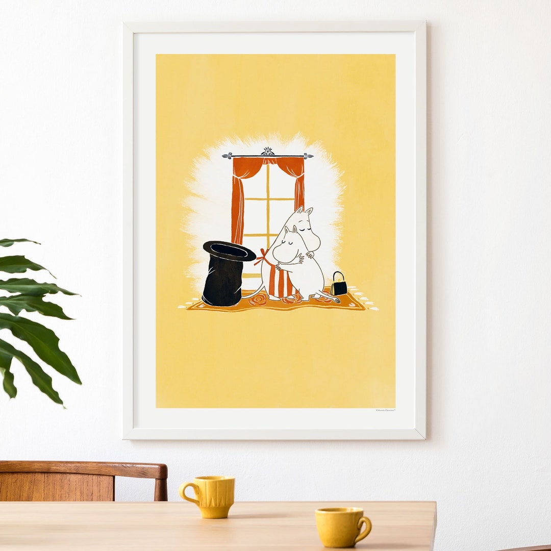 Moomin and the Magicians Hat Poster - Etsy