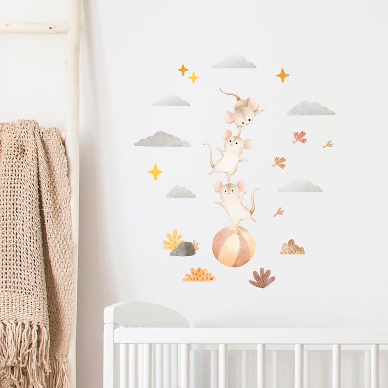 Mouse Wall Decal - Etsy