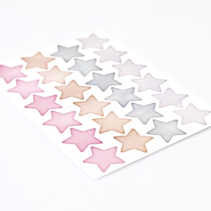 Big Star Wall Decals, Pvc-free Wall Decals, Star Wall Stickers, Neutral ...