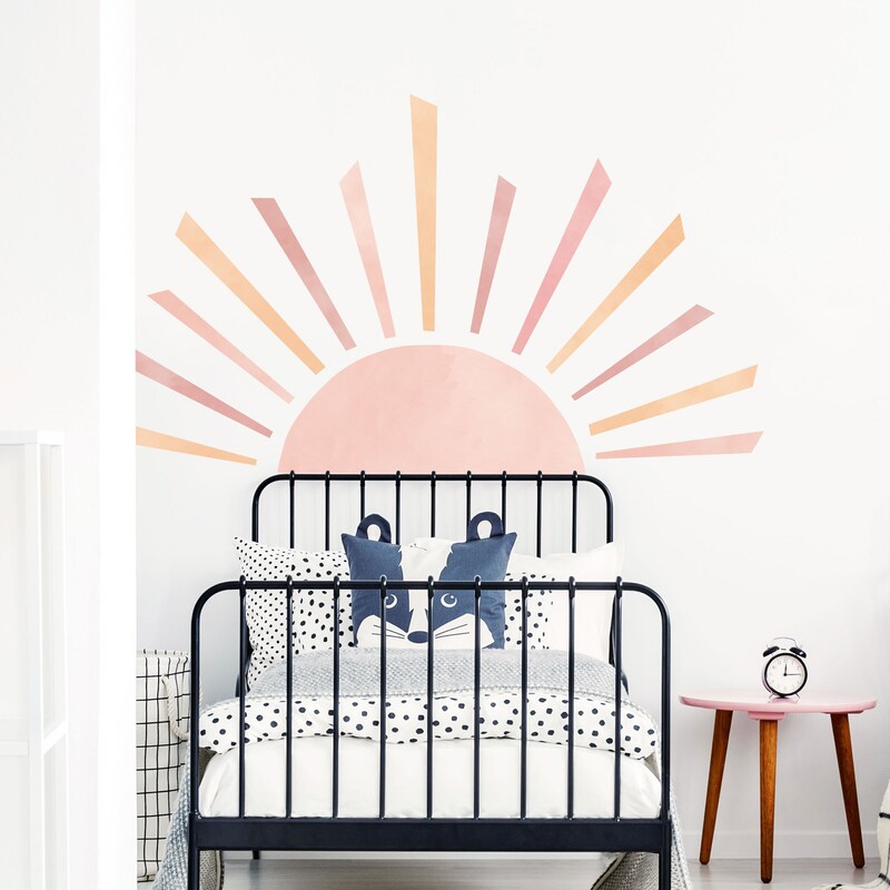 Sun Wall Decal - Etsy