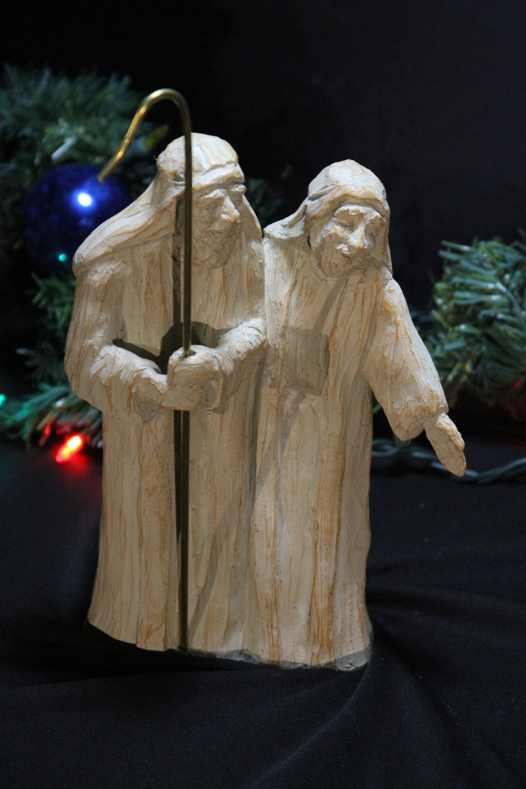 Nativity Shepherd Pair - Etsy