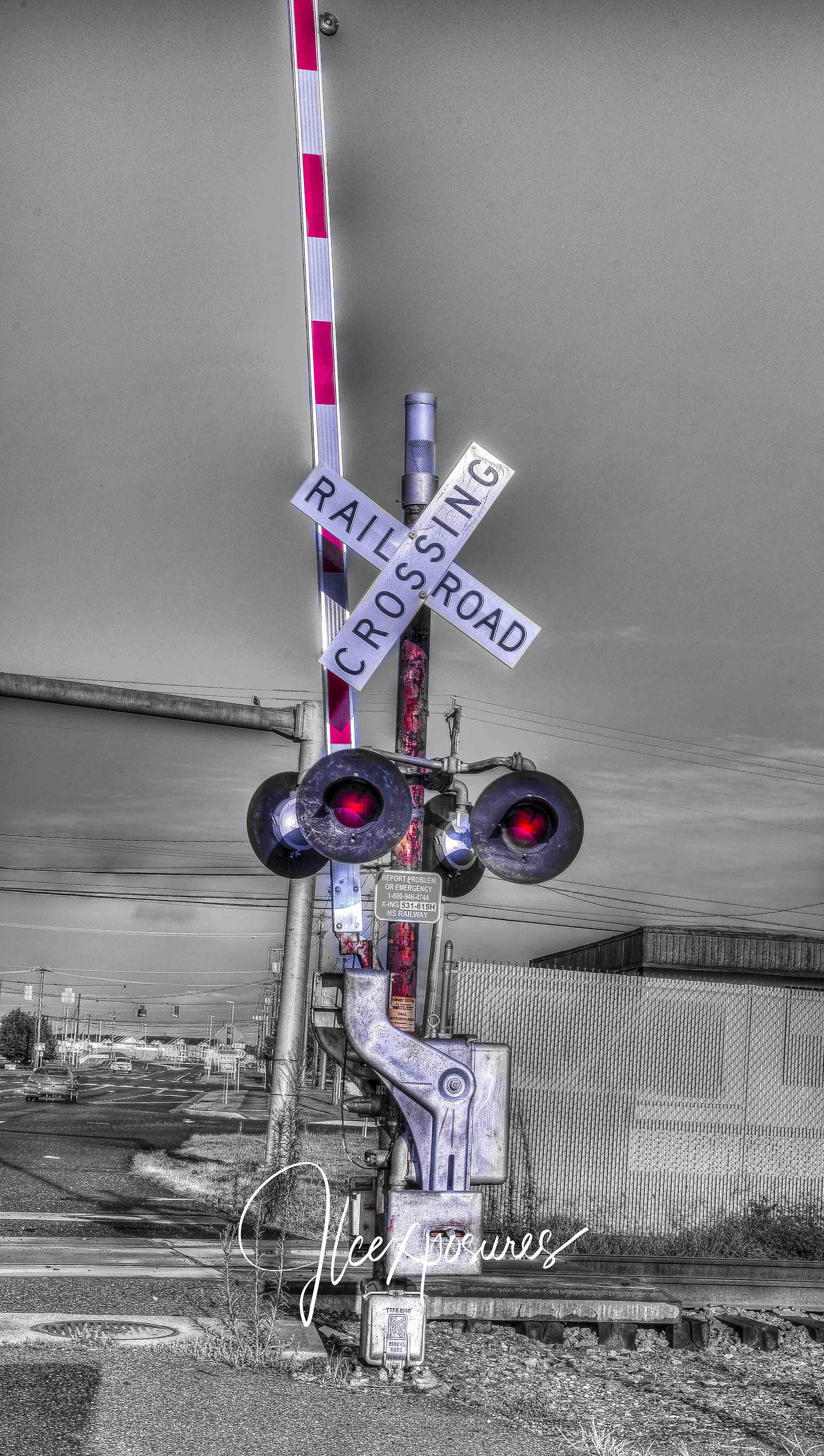 Railroad Crossing Gates Toy