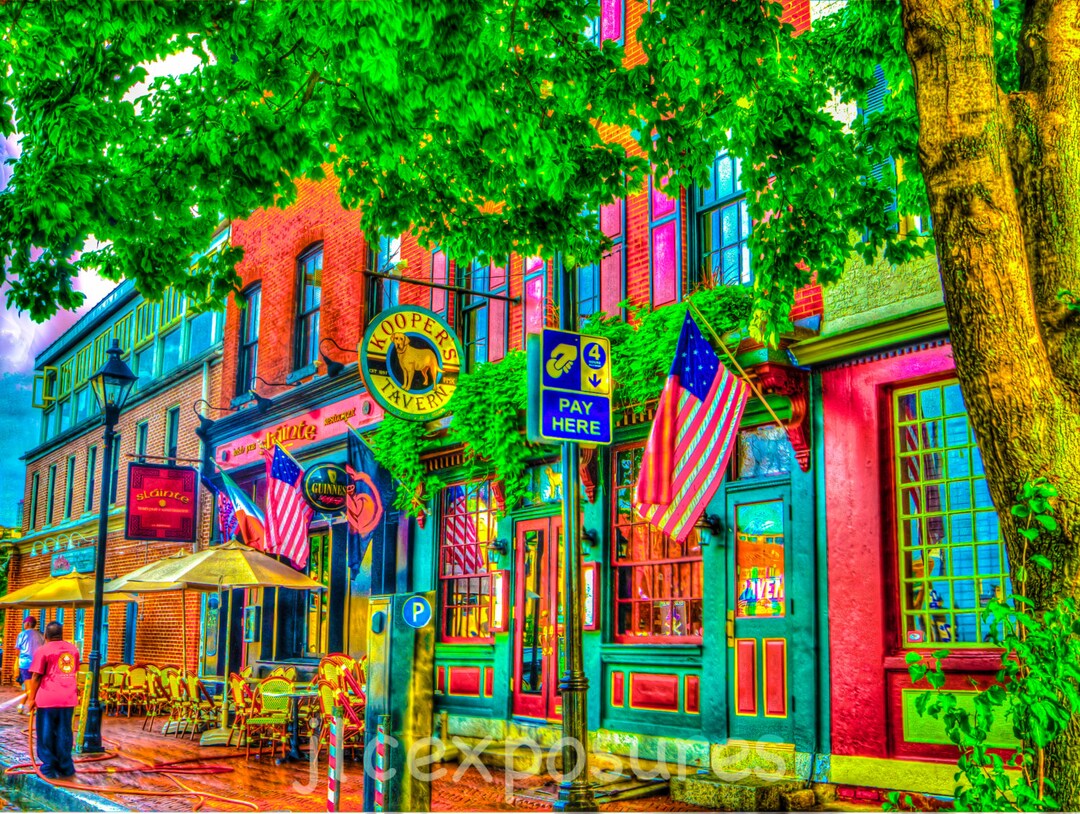 Fells Point Art Print Multiple Sizes Available - Etsy