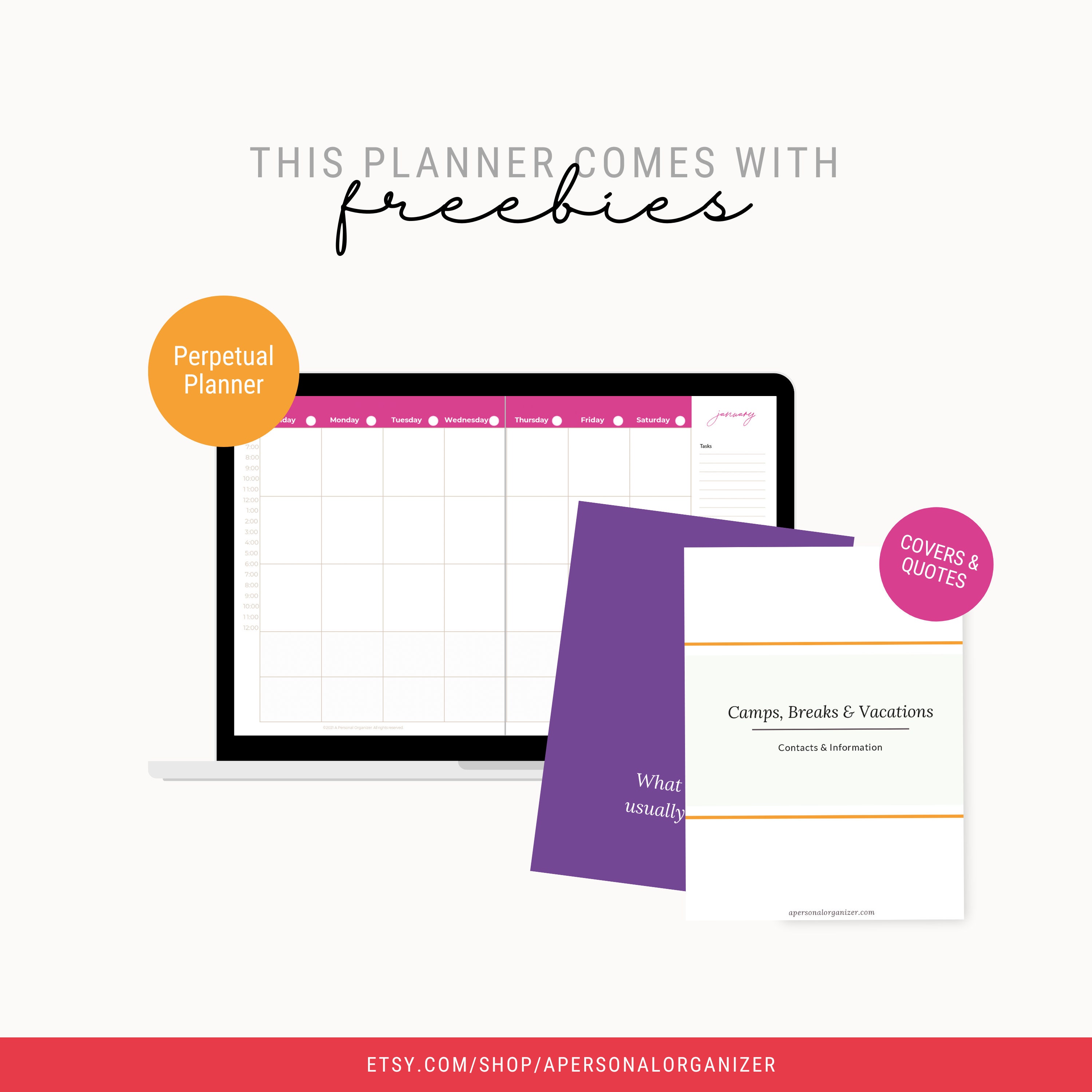 Ultimate Life Binder Planner Set - Instant Download Home Management ...