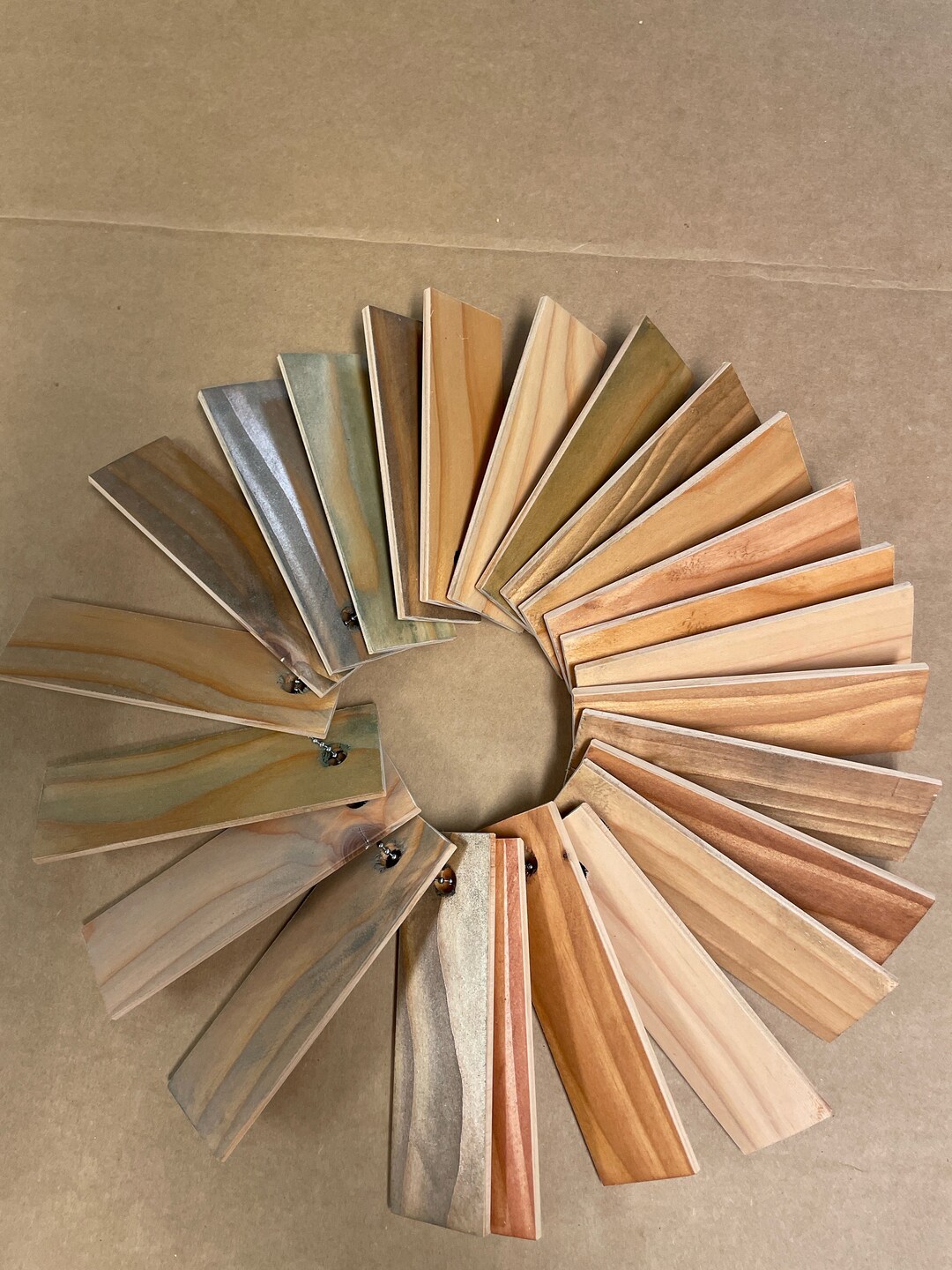 Stain Samples Set for Exterior - Etsy