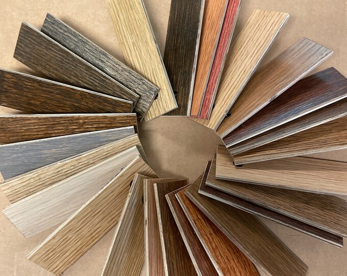 Stained Cedar Samples - Etsy