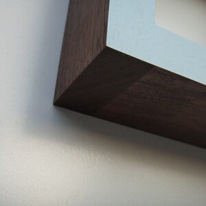 Ocean Blue Shadow Box Frame Wall Shadow Box Oak or Walnut - Etsy