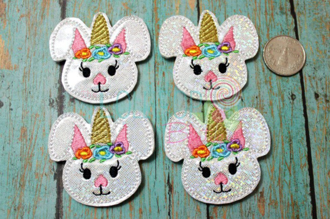 Bunnycorn Felties Felties Wholesale Felties Felt Appliques | Etsy