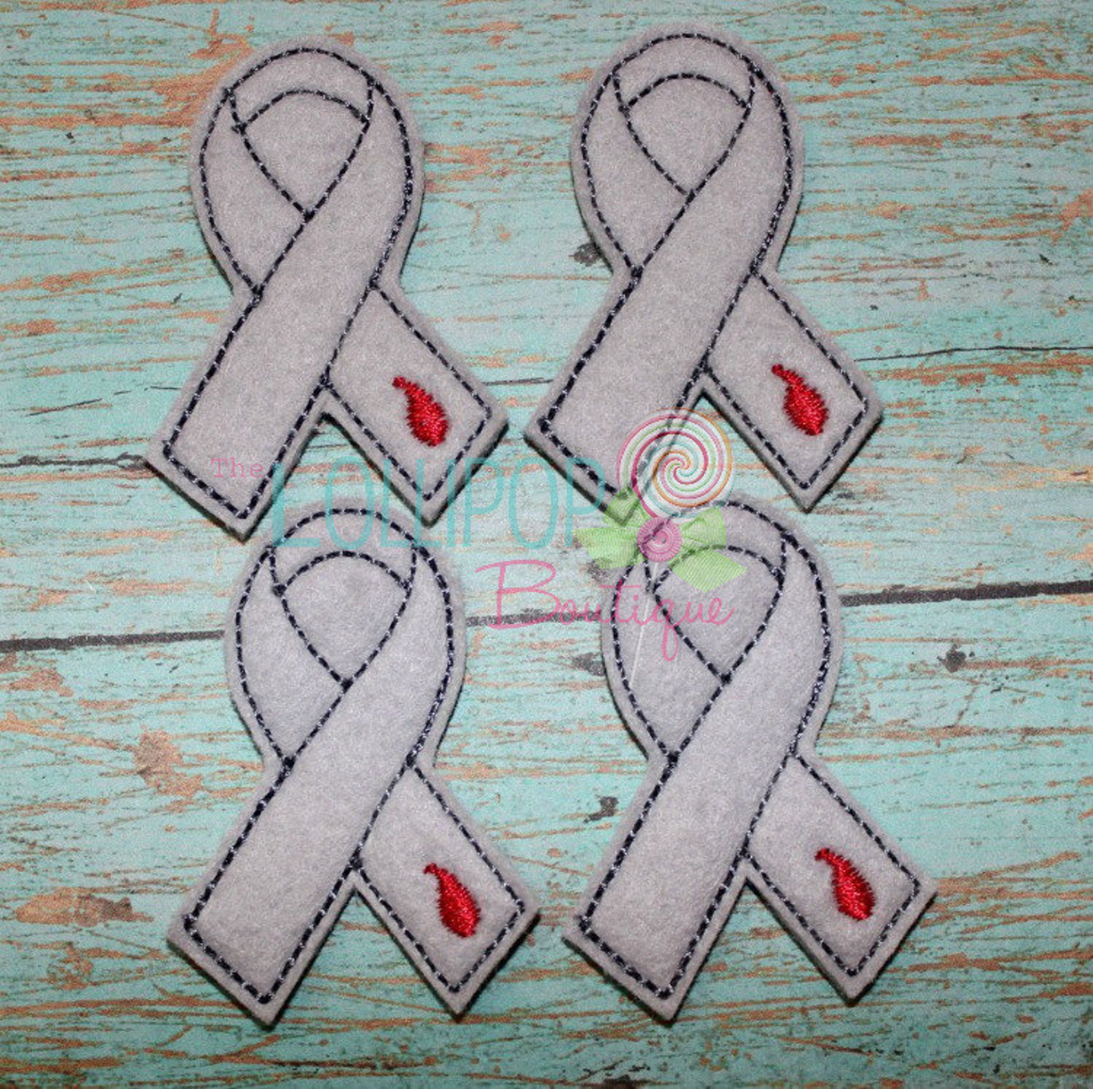 Type 1 Diabetes Awareness Ribbon Awareness Ribbon Felties | Etsy
