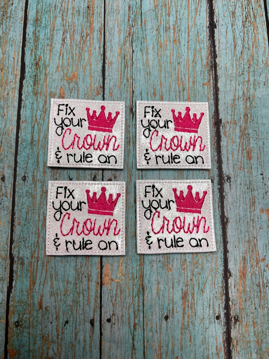 Glitter Fix Your Crown Felties, Crown Felties, Felties, Wholesale ...