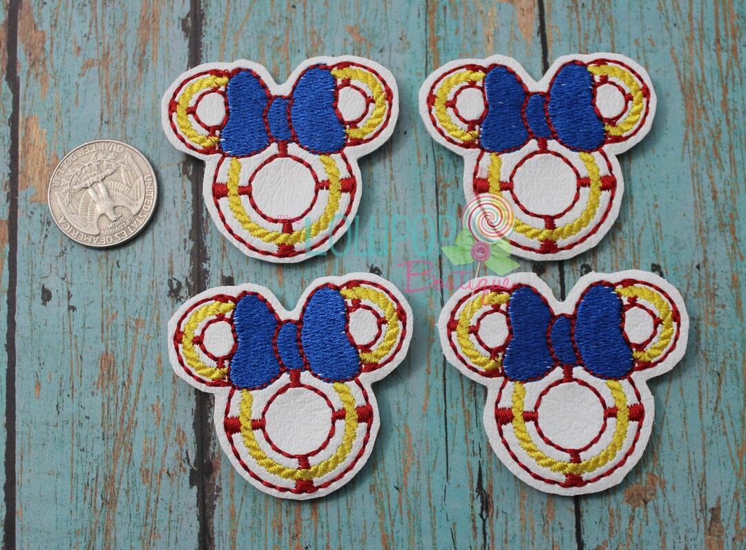 Girly Mouse Head Preserver Felties, Girly Mouse Preserver Feltie, Mouse ...