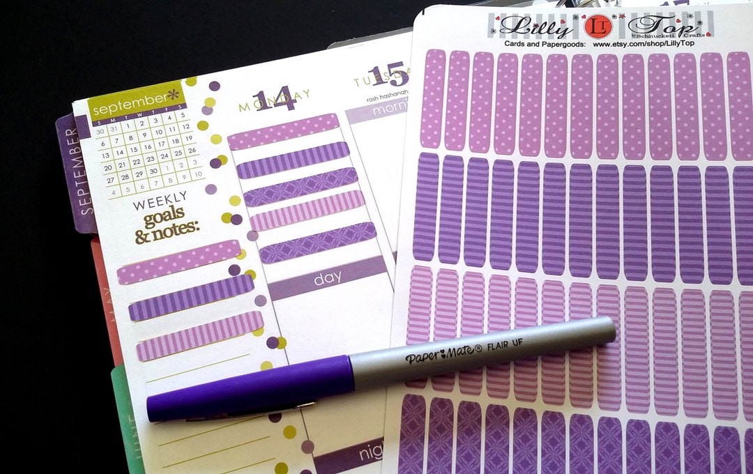 Organizing Stickers, Headers, Note Section, Planner Stickers, Fits All ...