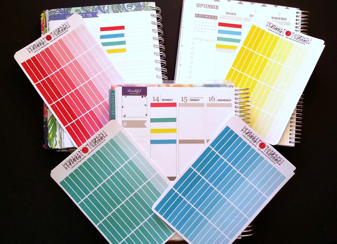 Planner Stickers, Headers, Fits All Common Planners, Kiss Cut ...