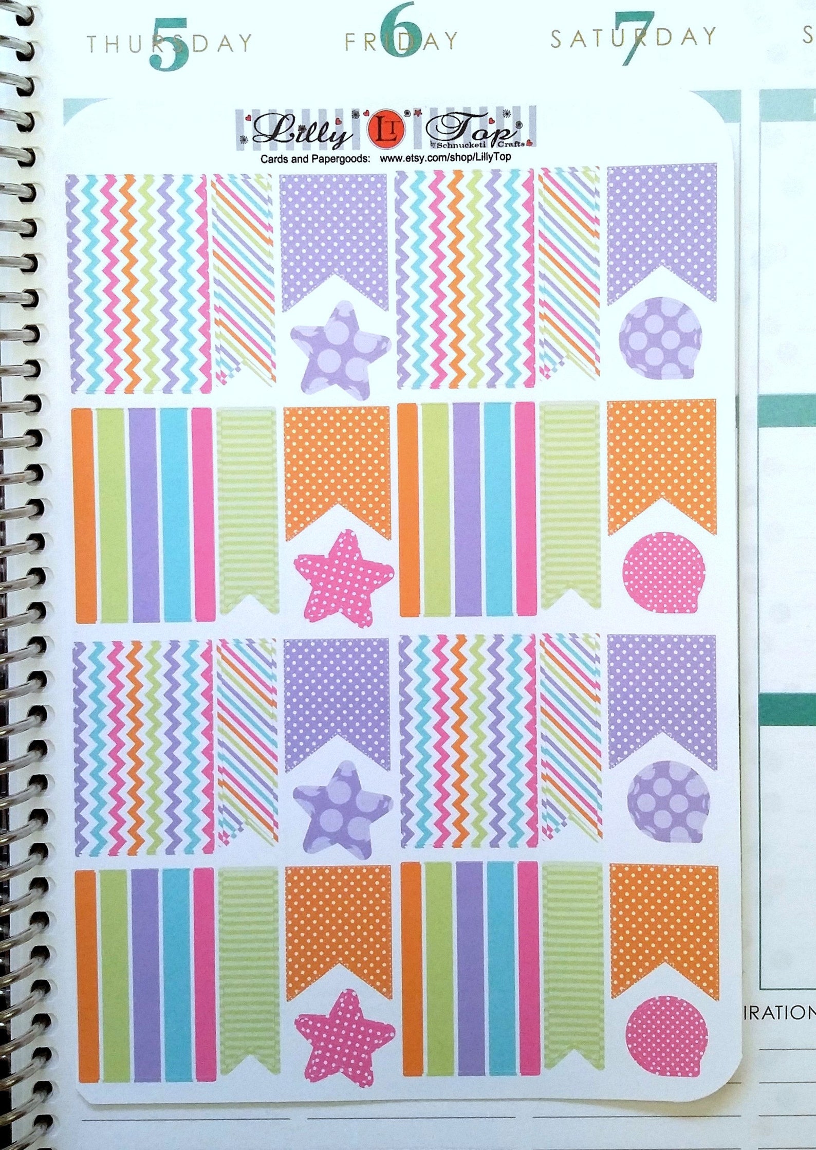 Organizing Stickers Mega Bundle Chevron Stripes and Dots - Etsy