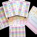 64 Planner Stickers, Headers, Full Box, Flags, Calendar Stickers, Fits ...