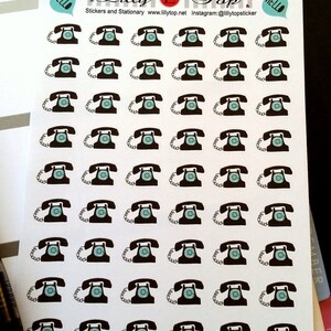 Phone Stickers, Old Fashioned, Fits All Planners, Kiss Cut, Planner ...