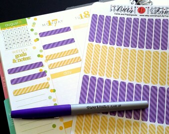 Organizing Stickers Headers Note Section Planner Stickers | Etsy