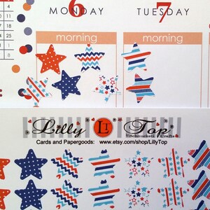 Stars and Stripes,stickers, Stars, 4th of July, Fits All Common ...