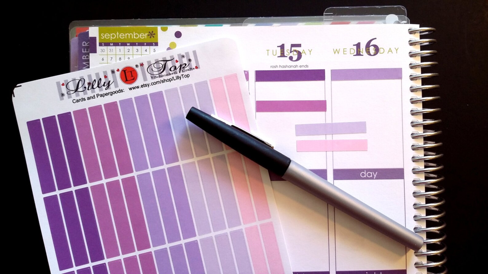 Organizing Stickers Headers Note Section Planner Stickers - Etsy