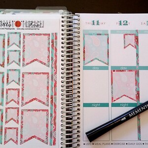 Planner Stickers Full Flags Quarter Flags Dividers - Etsy