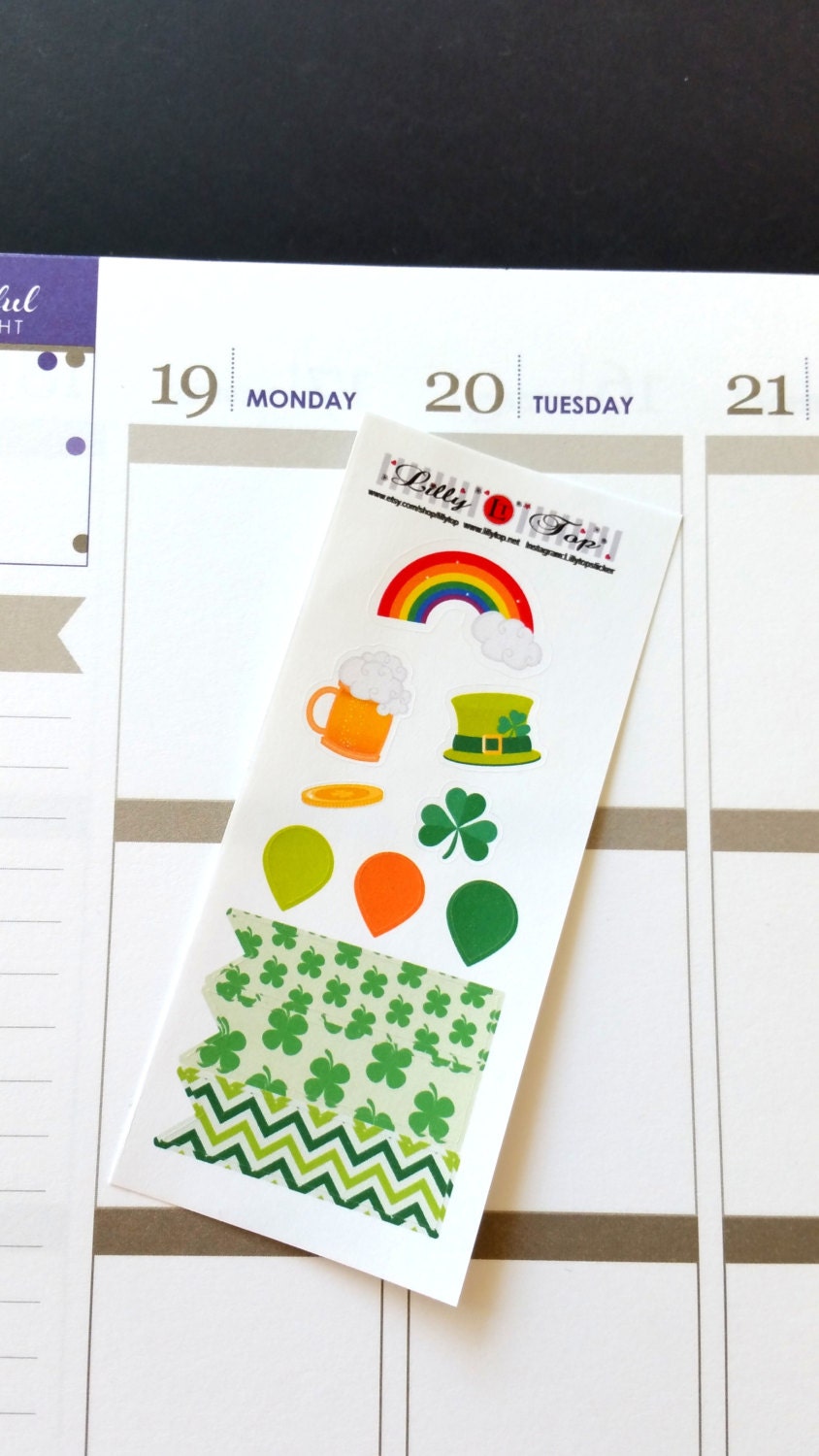 Mini Page St. Patrick's Day ADD ON for orders over | Etsy