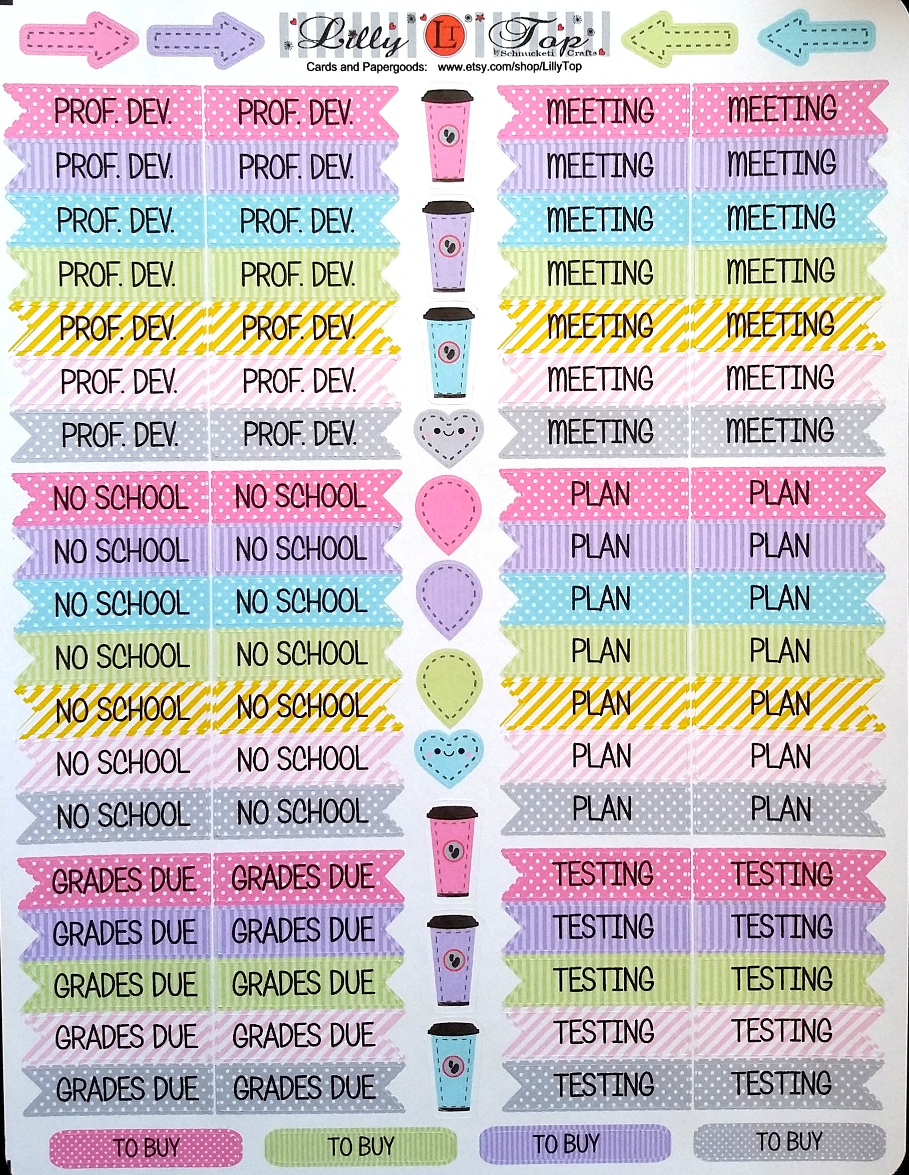 Teacher Appreciation Gift, 334 Stickers, School Stickers for Teachers ...