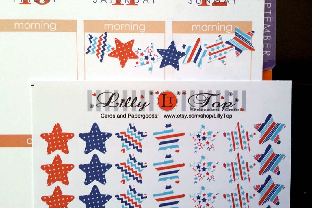 Stars and Stripes,stickers, Stars, 4th of July, Fits All Common ...