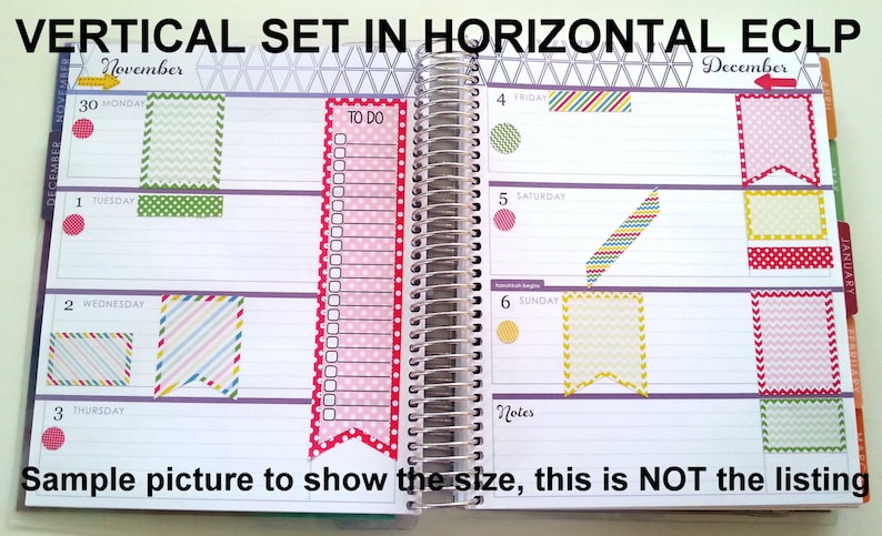 SALE, Organizing Stickers, Bundle, Purple, Chevron Stripes and Dots ...