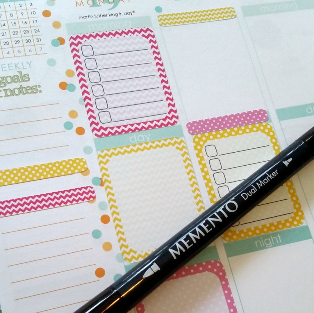 Box Stickers, Full; Half and Header/note Sticker, Fits All Common ...